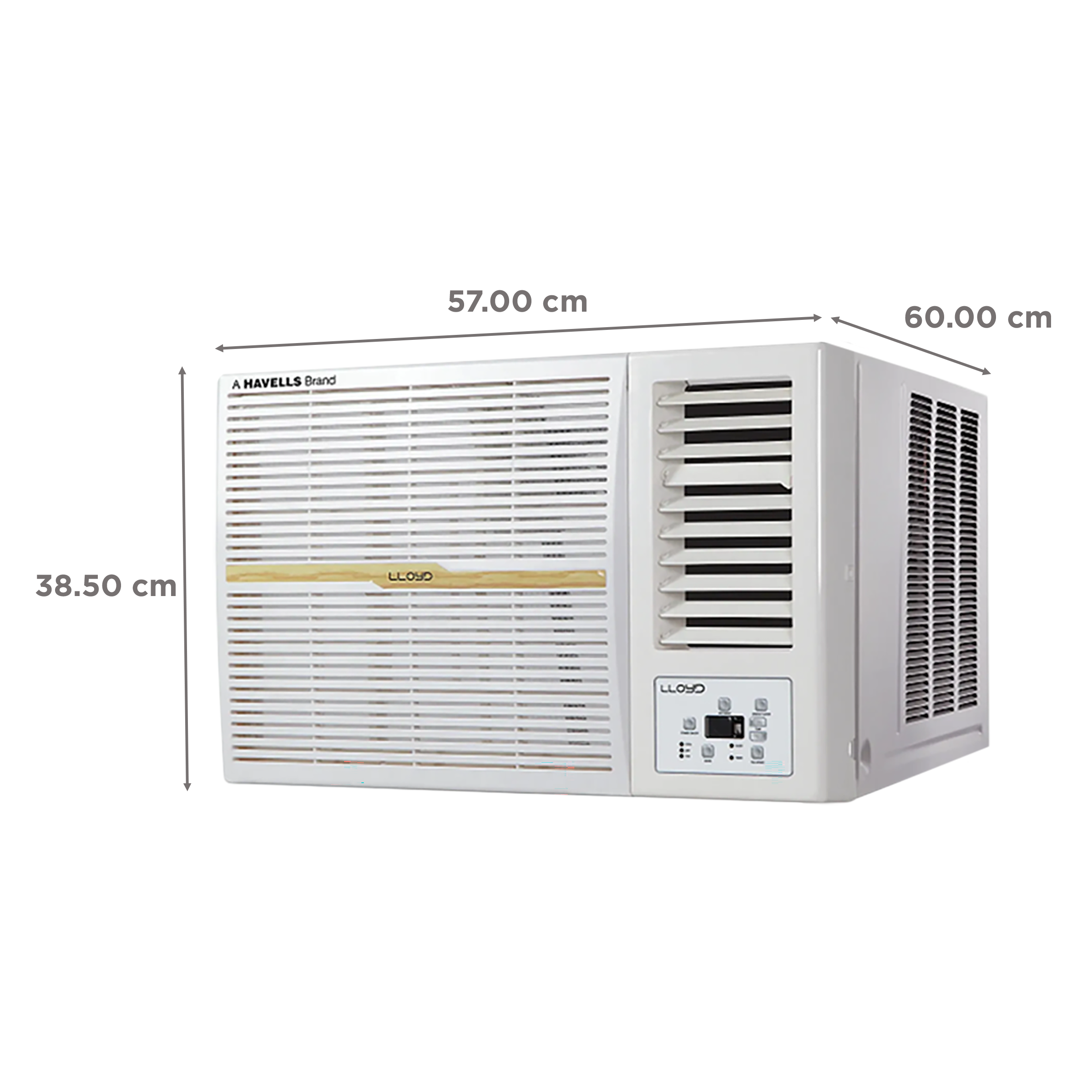 Buy Lloyd 1 Ton 3 Star Window AC Copper Condenser Clean Air Filter GLW12B3XWSEW Online Croma